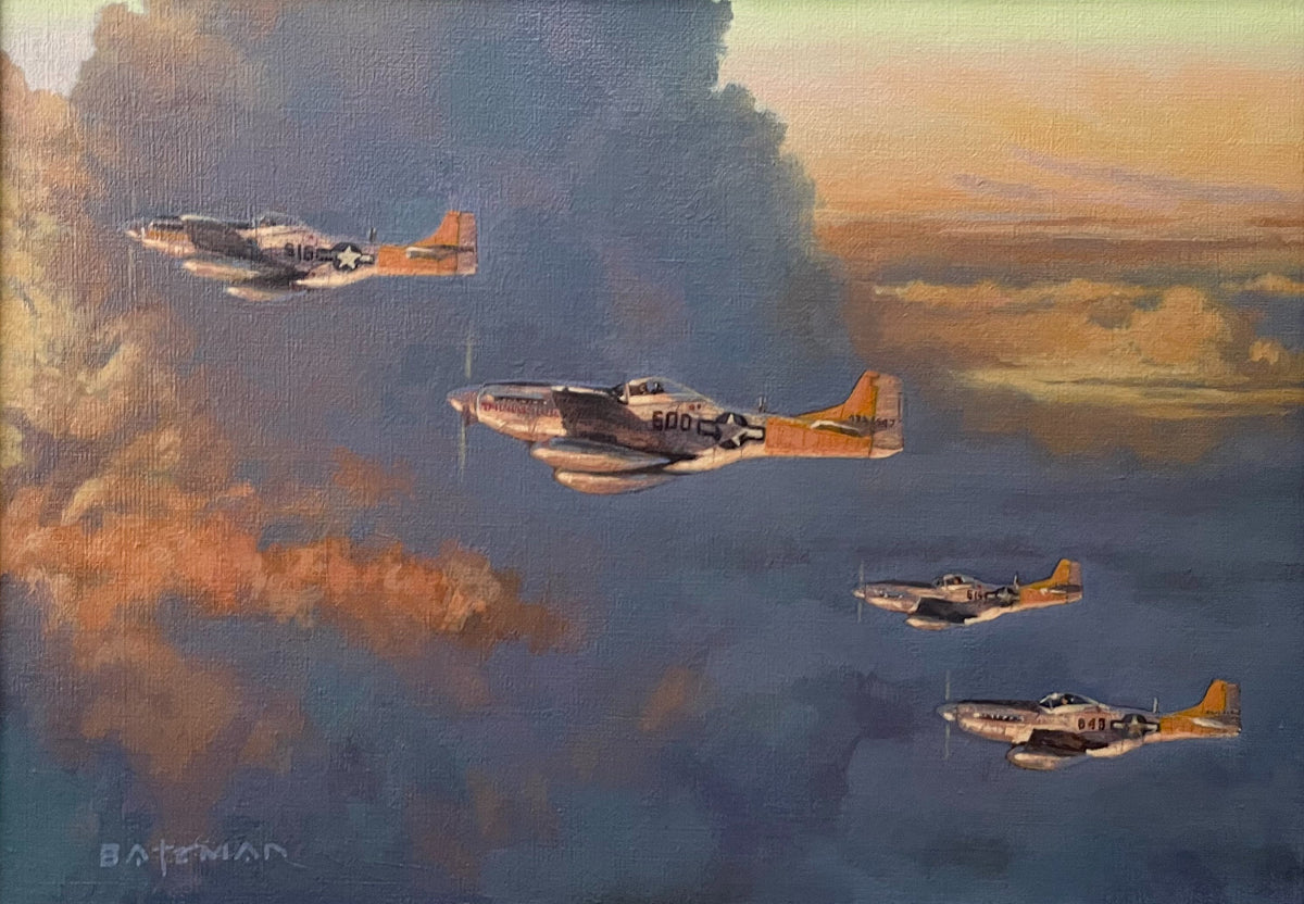 Brian Bateman Painting "The Sun Setters" Original Military Art ...
