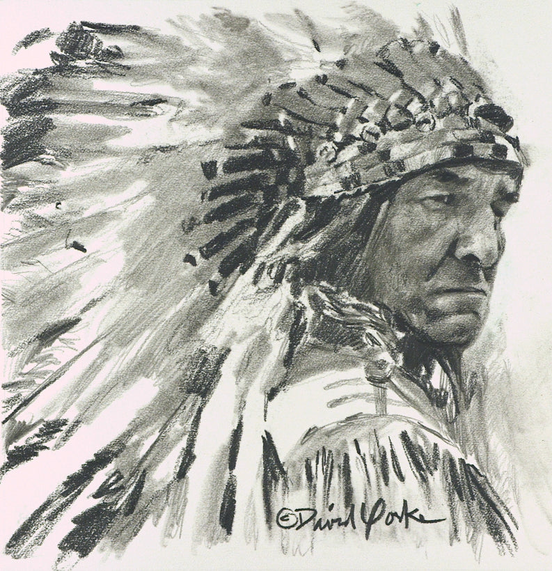 David Yorke Painting "Undefeated" western art available – Plainsmen ...