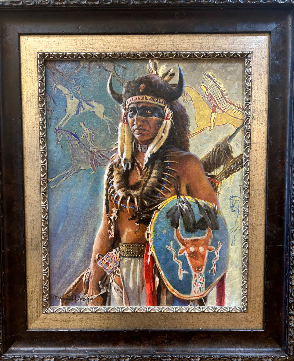 David Yorke Painting "Power of the Shield" western art available ...