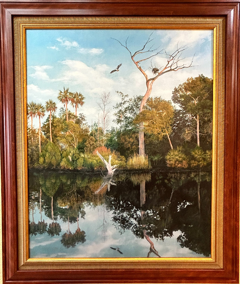 Charles Rowe Giclee "Wacassassa Osprey" Giclee Print Available ...