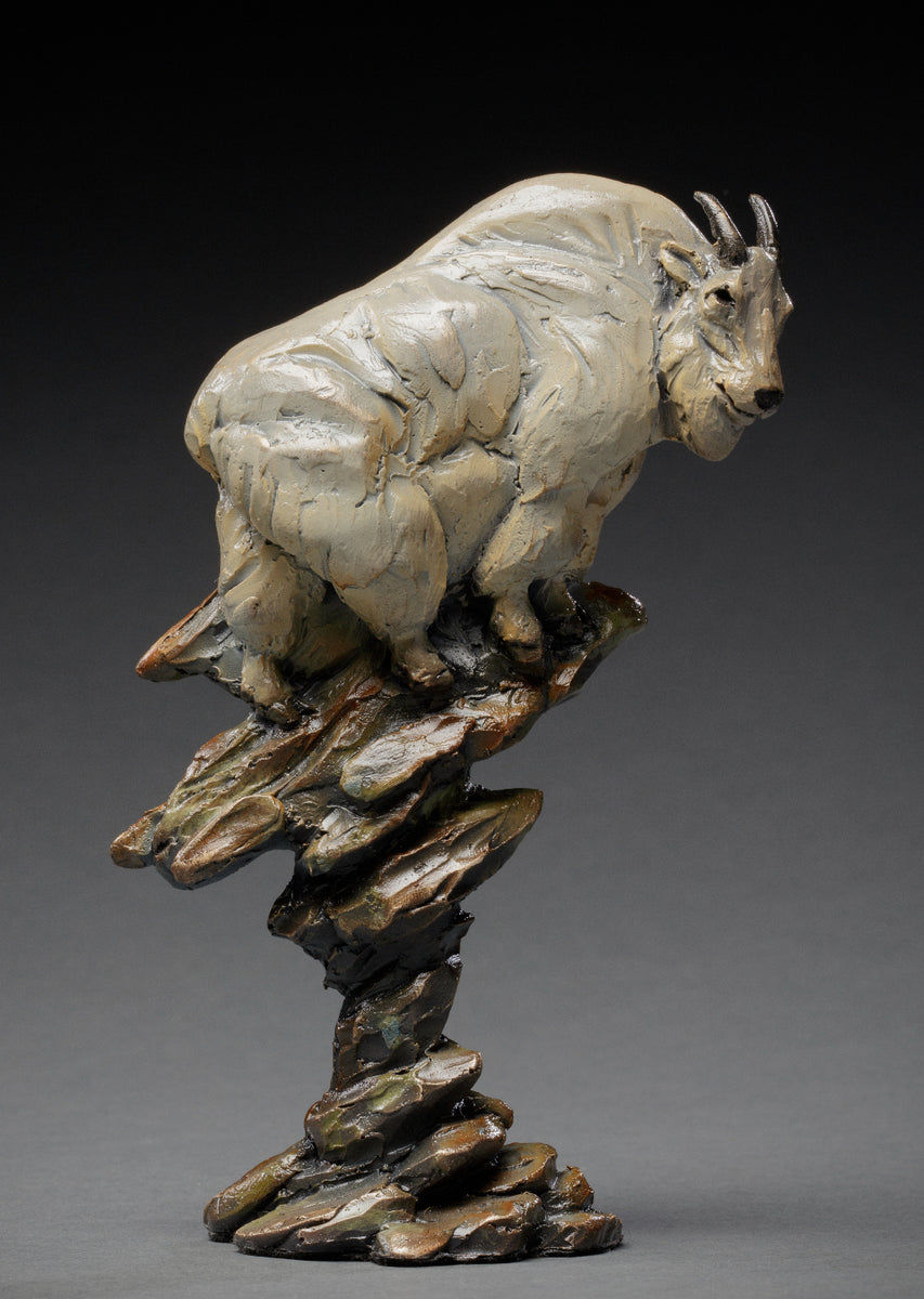 Raymond Gibby Bronze "Living on the Edge" New Wildlife Sculpture ...