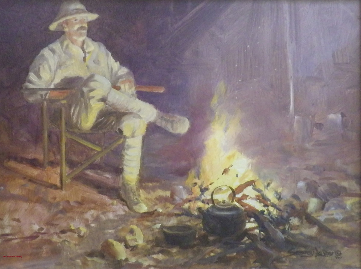 "The Sentry" Original Acrylic Painting by John Seerey-Lester Available ...